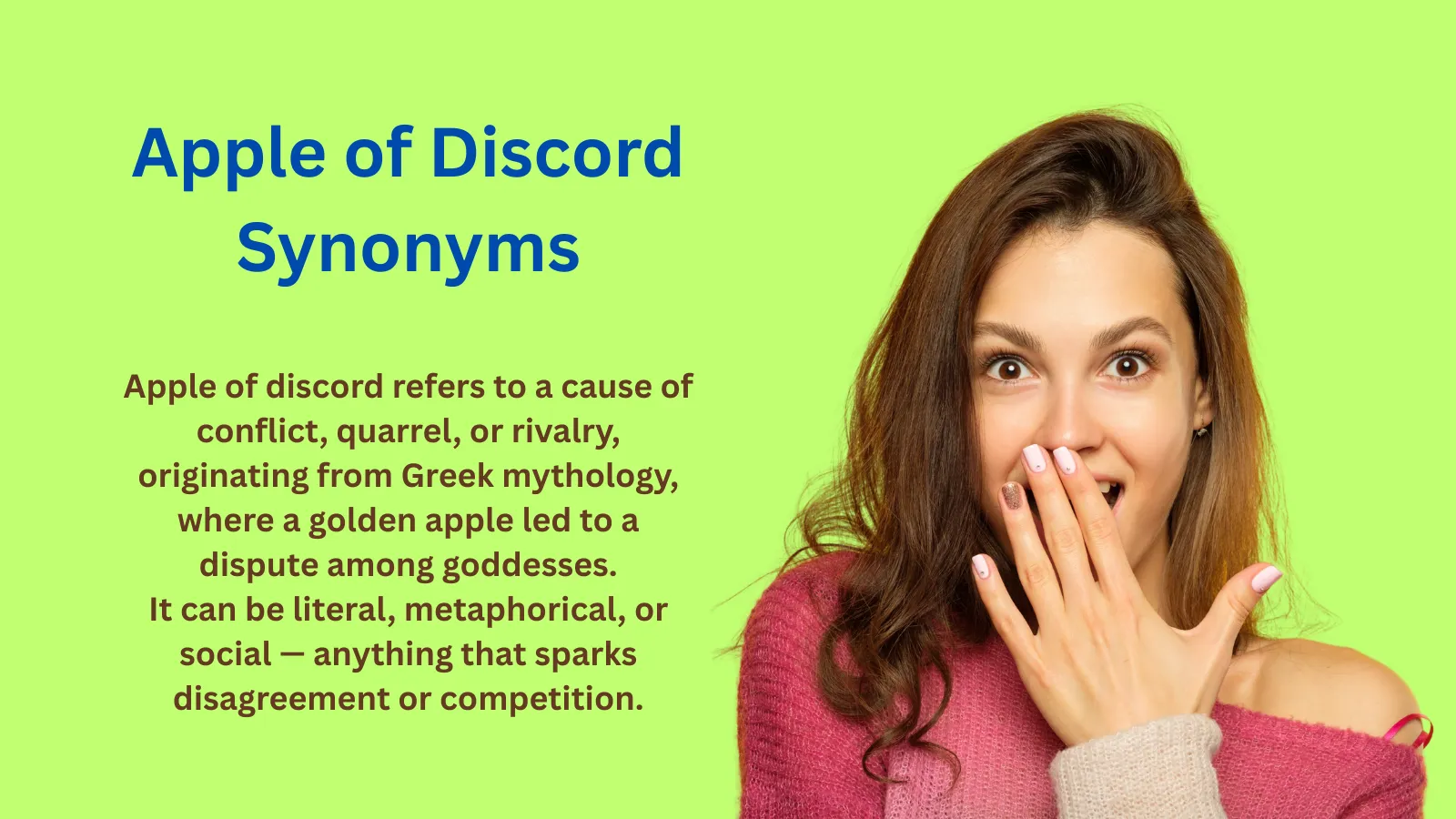 Apple of Discord Synonyms: 30 Words You Didn’t Know