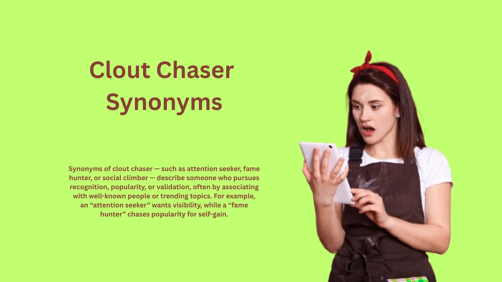 Clout Chaser Synonyms: Terms That Reveal Hidden Insecurities